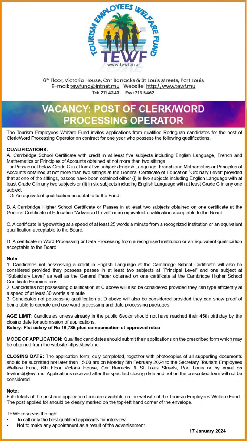 News & Events – TEWF